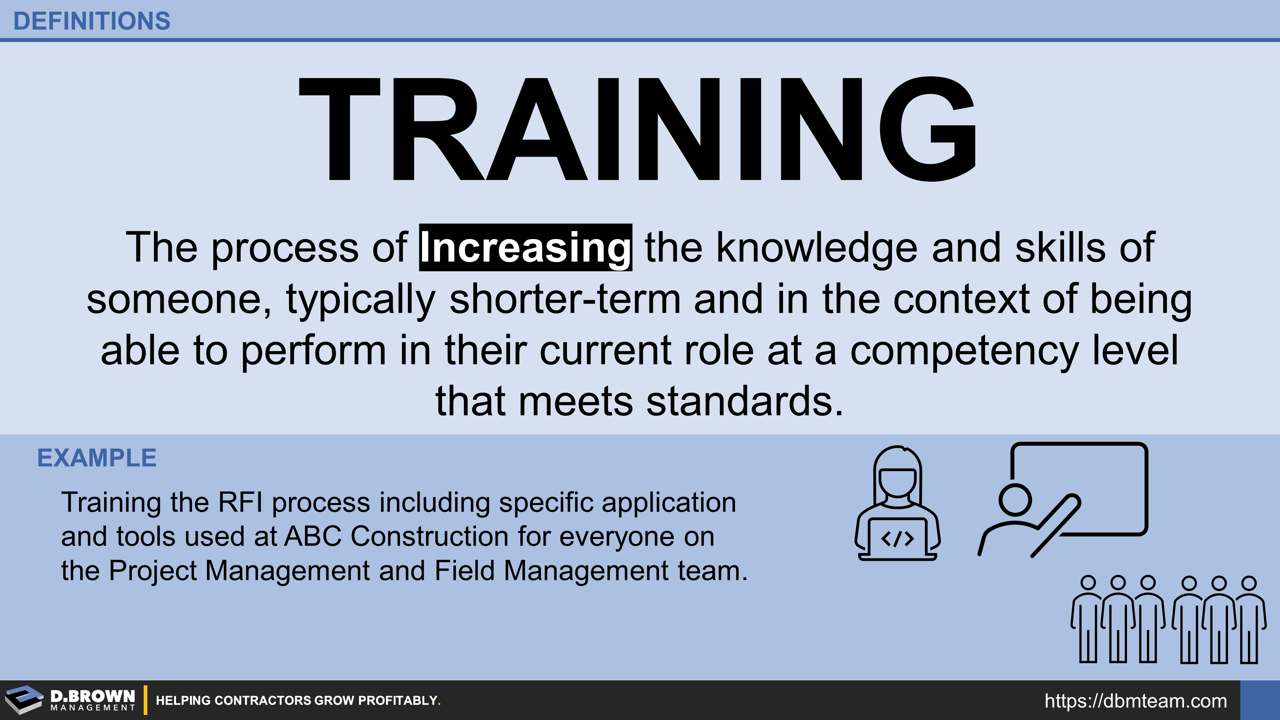 Definition - Training